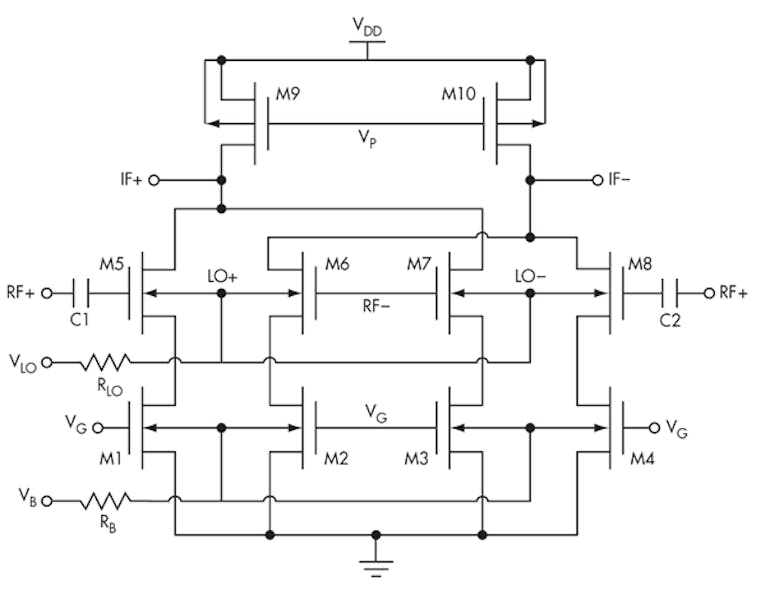 Design A Low-Voltage UWB CMOS Mixer | Microwaves & RF