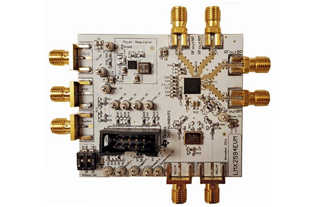 Low-Noise Integrated PLL Synthesizes 10 MHz to 15 GHz | Microwaves & RF