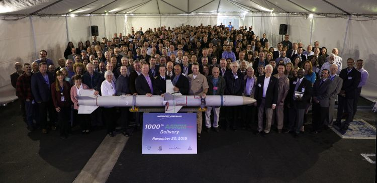 Northrop Grumman Delivers 1,000th AARGM Guided Missile | Microwaves & RF