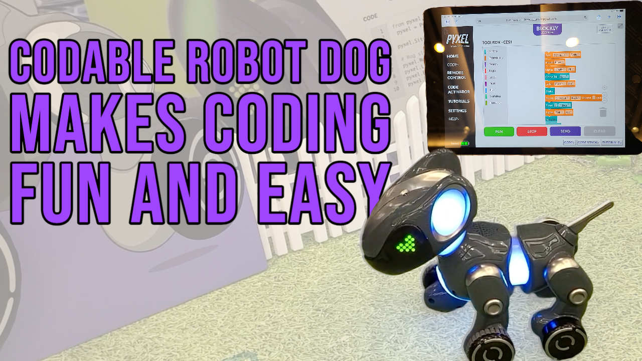 Codable Robot Dog Makes Coding Fun and Easy | Microwaves & RF