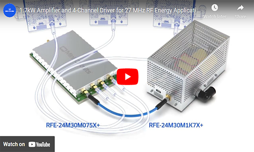 1.7 kW Power Amplifier and 4-Channel Driver offer Turnkey Solution for ...
