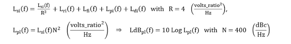 Phase Noise Modeling Simulation And Propagation In Phase Locked Loops