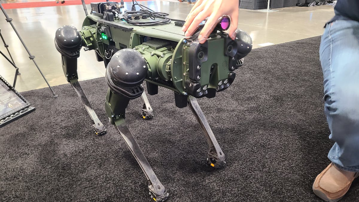 Working Dog[bot]: Robot Loaded with Sensors and Cameras | Microwaves & RF