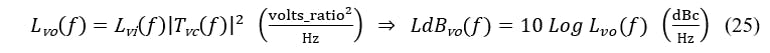Phase Noise Modeling Simulation And Propagation In Phase Locked Loops