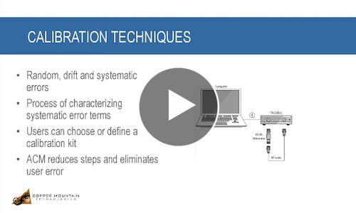 Calibrating a Vector Network Analyzer | Microwaves & RF